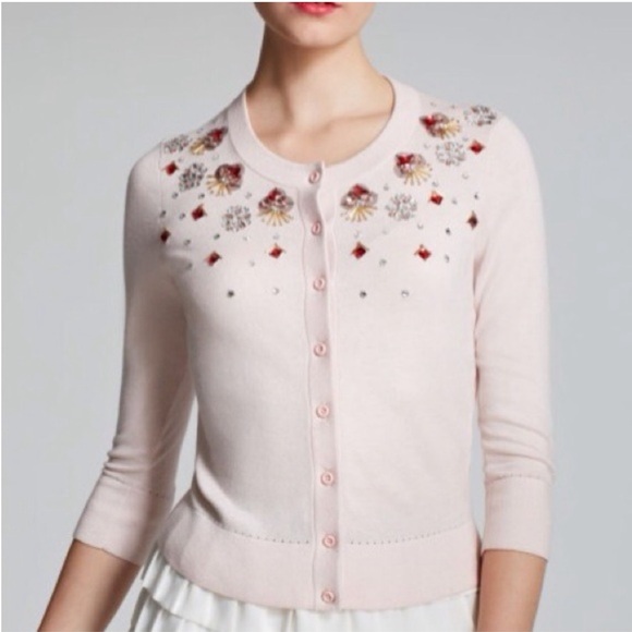 kate spade | Sweaters | Kate Spade Kati Jewel And Sequin Cropped ...